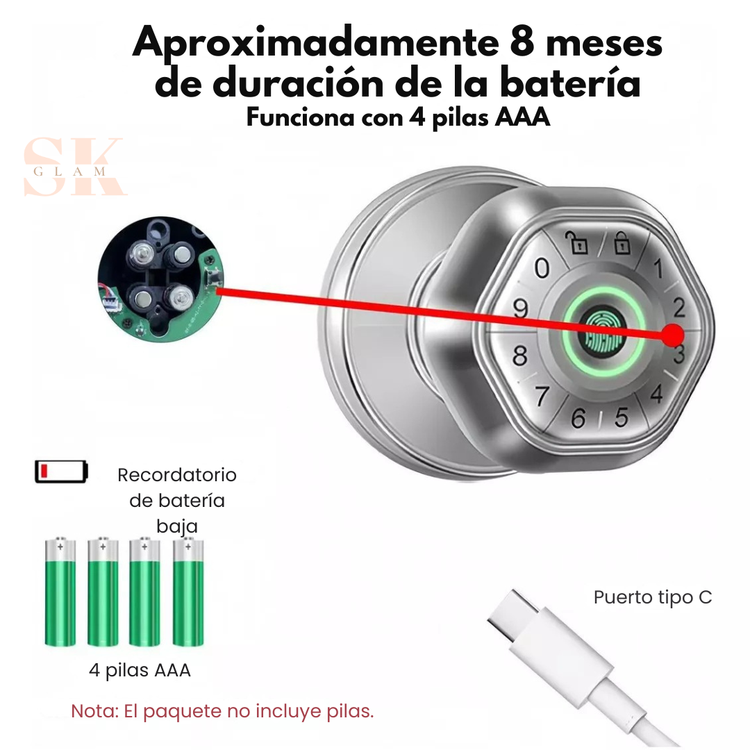 SmartLock Q5 - cerradura con código* – Glam by SK ǀ Tienda de Belleza
