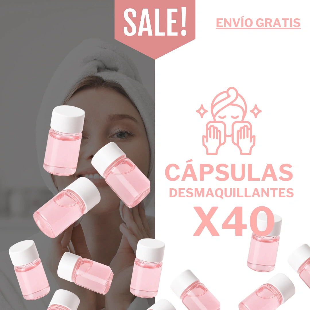 GlowCaps® / Cápsulas desmaquillantes x40 cápsulas – Glam by SK ǀ Tienda ...
