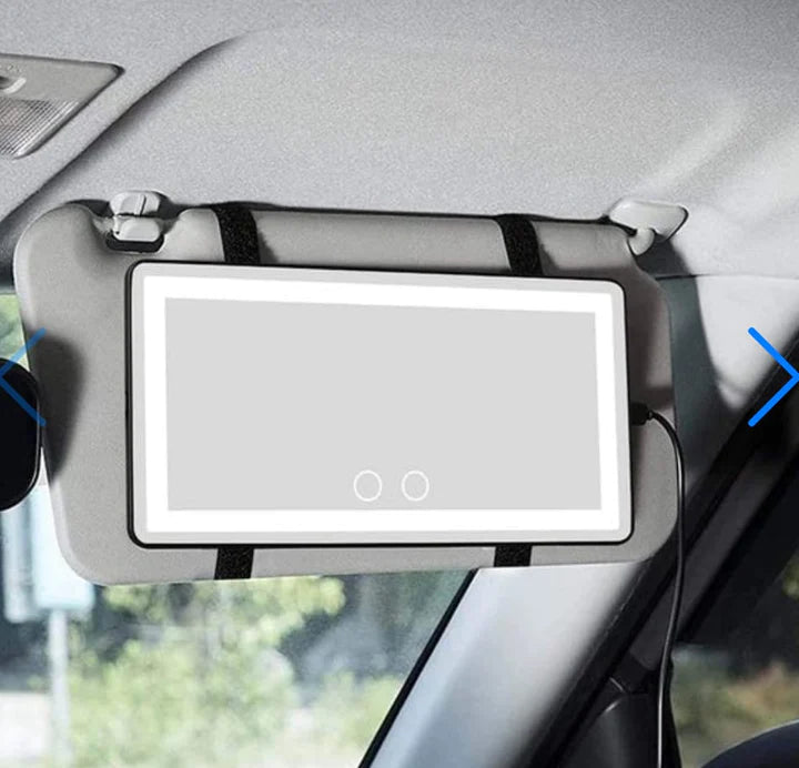 ESPEJO LED PARA EL CARRO – Glam by SK ǀ Tienda de Belleza